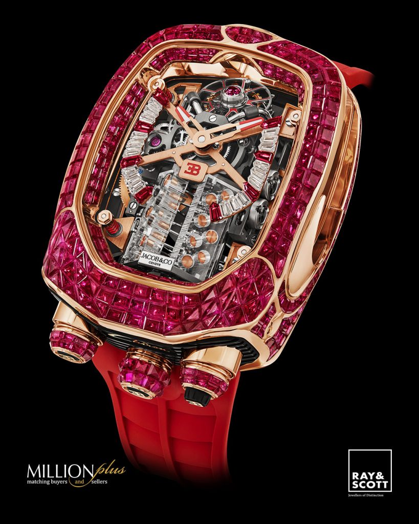 Bugatti Chiron Tourbillon Ruby Baguette - Million Plus.com The Luxury ...